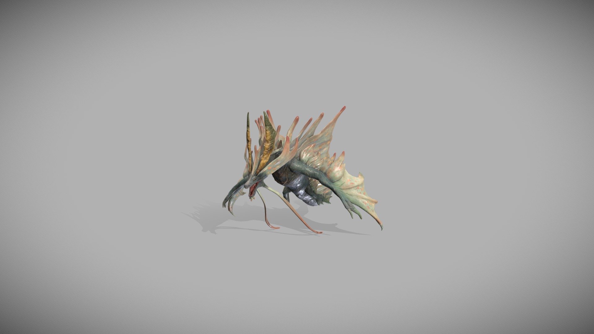 Advanced Game Creature Production_Suki Tam - 3D model by suki0526 ...