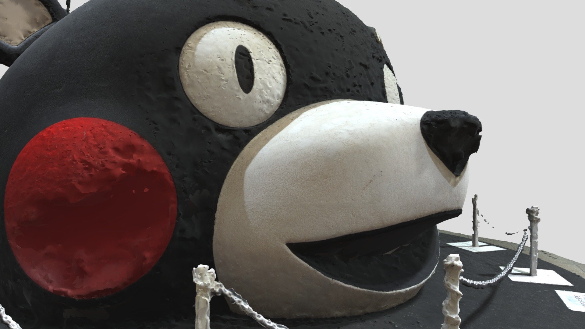 Kumamon at Kumamoto Sta - Download Free 3D model by nari4D [50728b8 ...