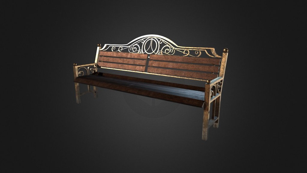Bench - 3D model by 3D-Ace [5073112] - Sketchfab