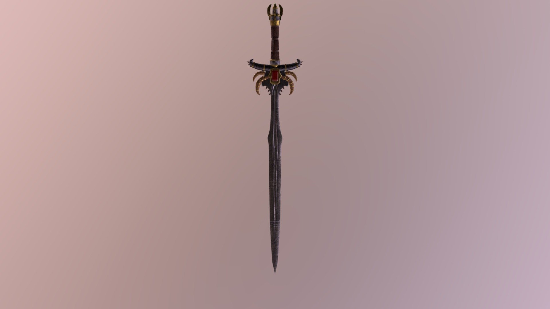 Demon Sword - 3D model by morienvoss [5073283] - Sketchfab