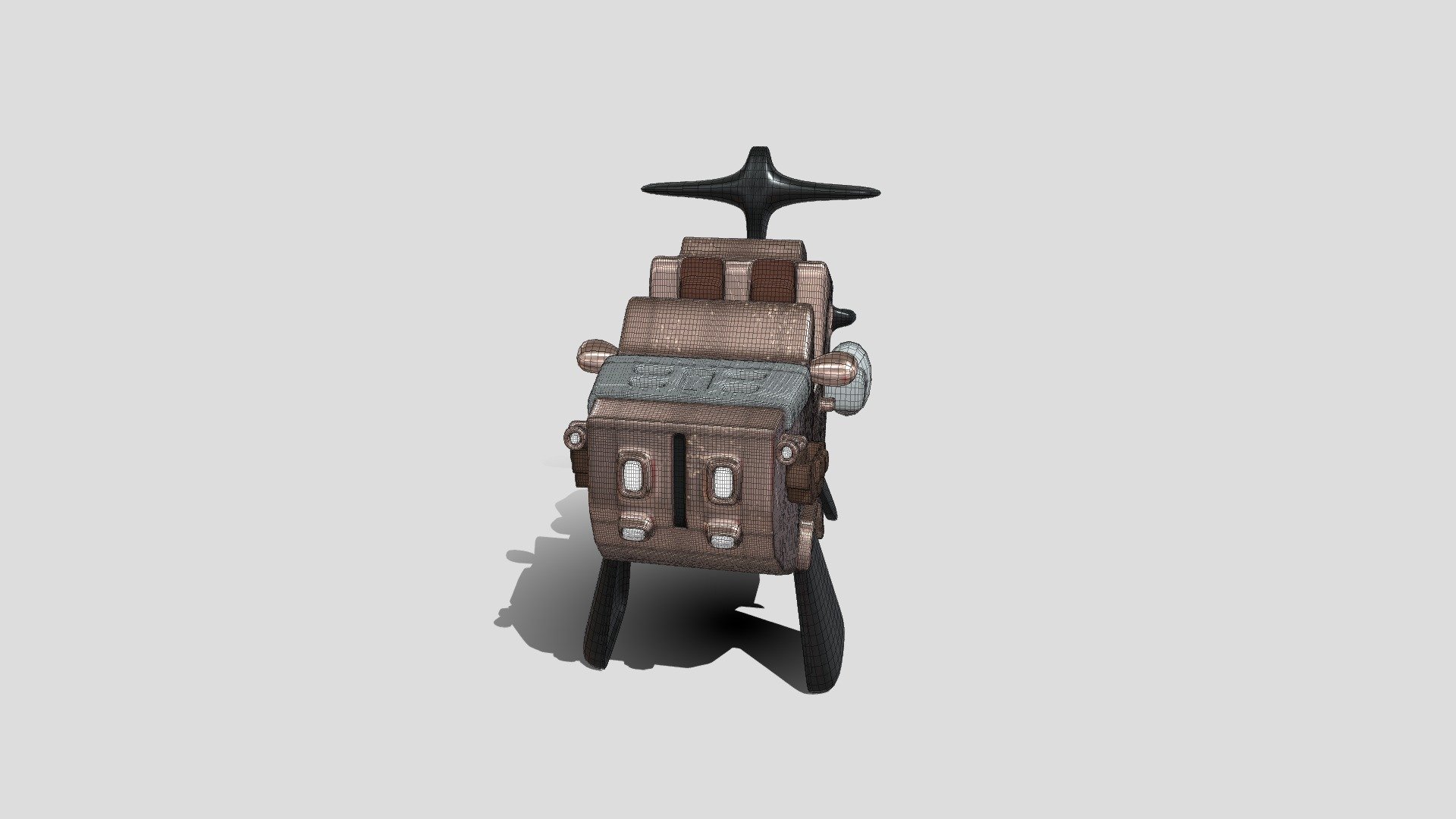 FlyBot - 3D model by salvatoremazzarelli [5073a20] - Sketchfab