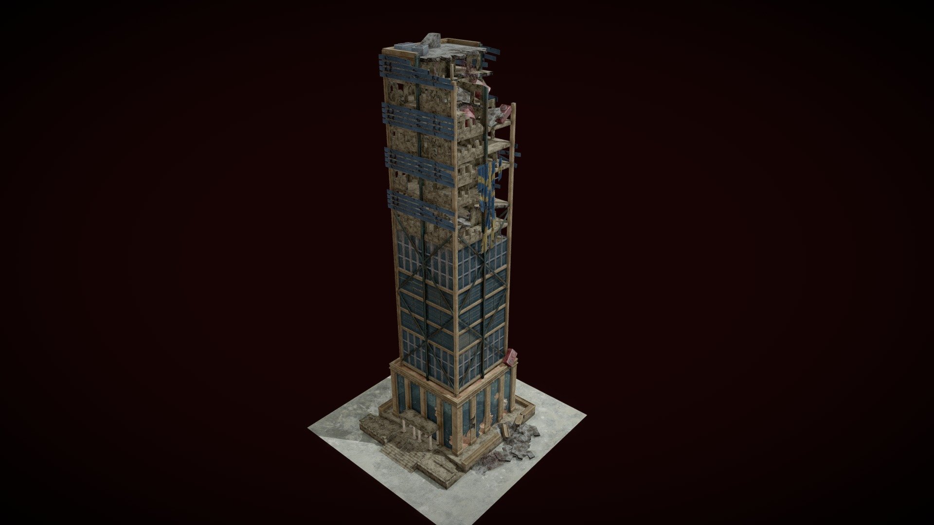 Tower 1 D - Download Free 3D model by Desant_Art [5076ca3] - Sketchfab