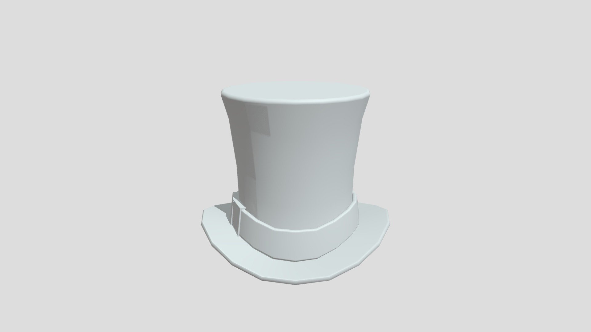 Low Polly Top Hat - 3D model by omarcrespomclain [5077374] - Sketchfab