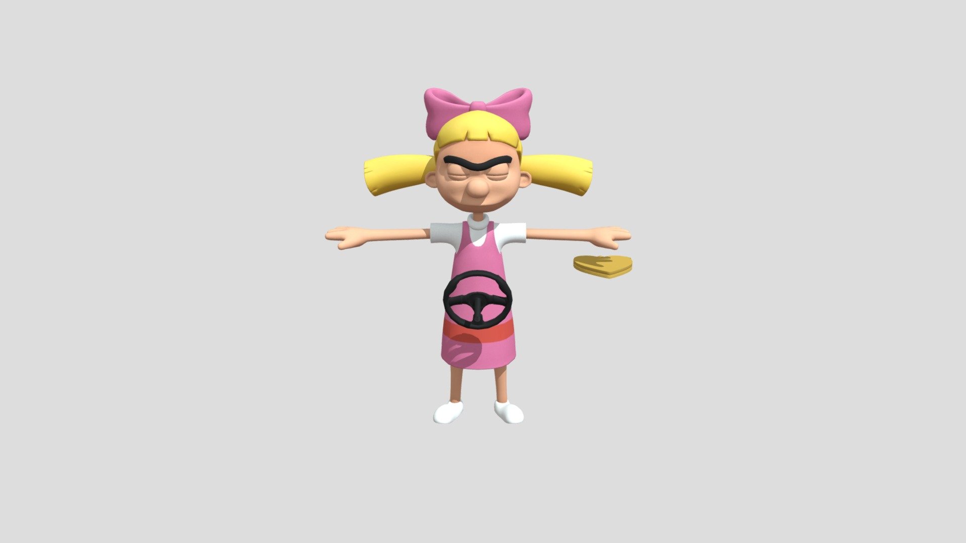 Helga Download Free 3d Model By Kyle Withem [5077cc7] Sketchfab