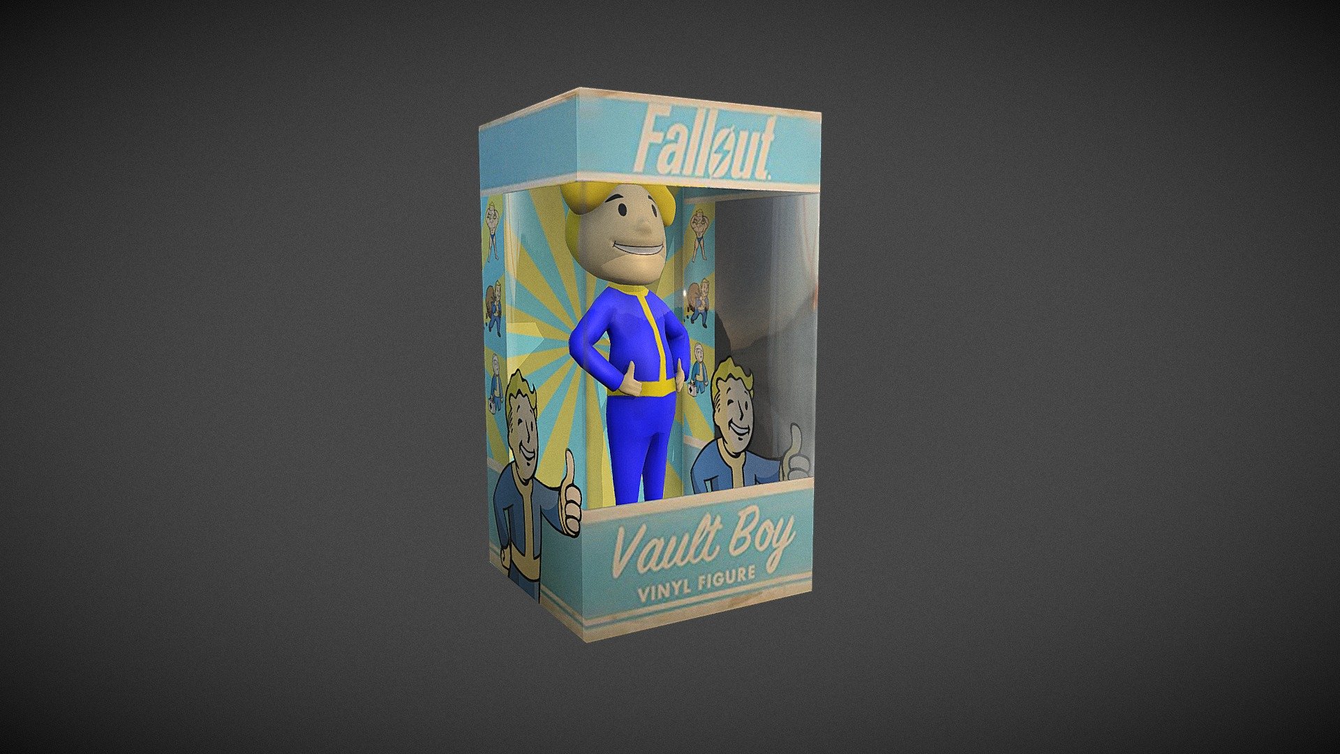 Vault Boy Figurine - Download Free 3D model by hellfa [5078ba3] - Sketchfab