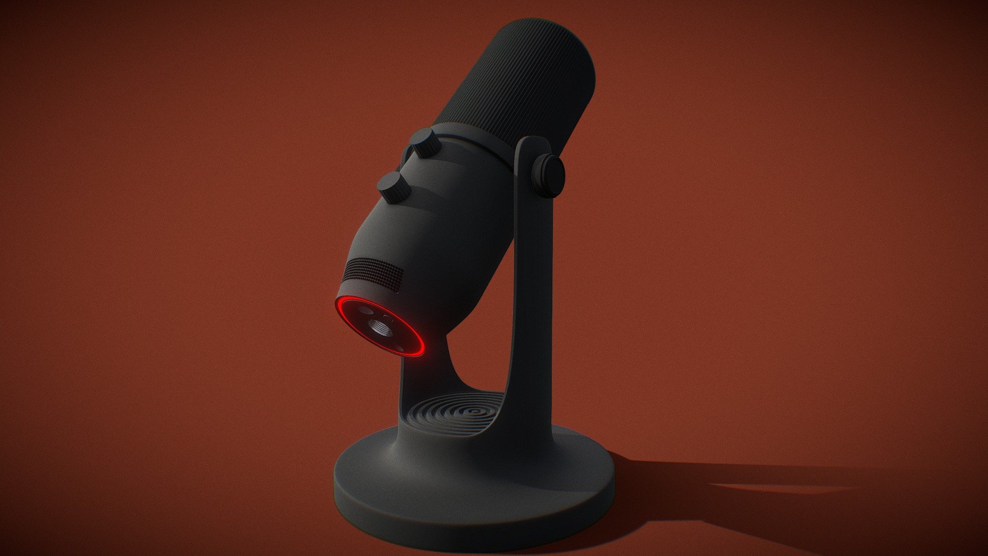 Microphone - Download Free 3D model by sc8di [5079130] - Sketchfab