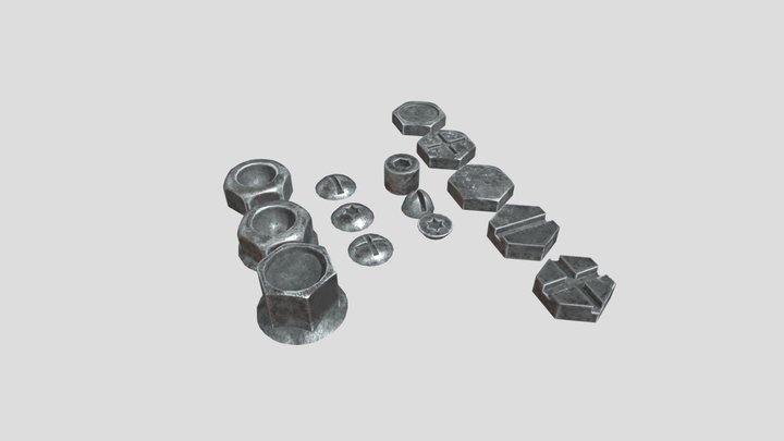 Screw 3D models - Sketchfab