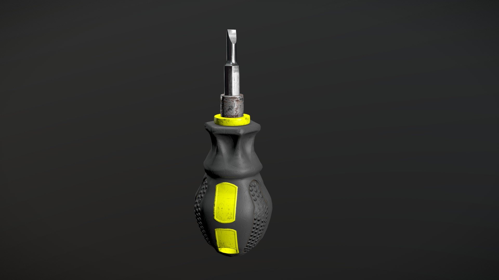 Screwdriver - 3D model by Eva_Rubl [507a7b9] - Sketchfab