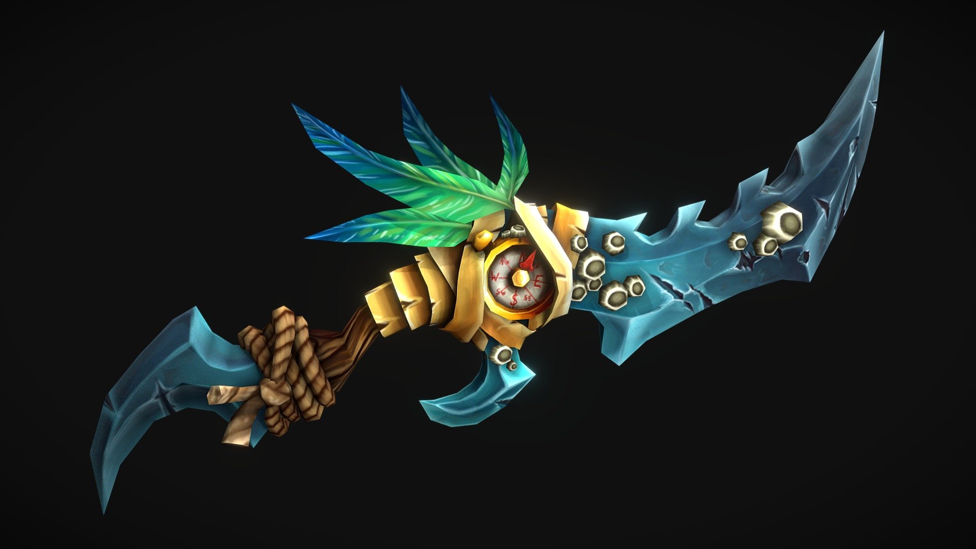 DAE Weaponcraft - the Compass Cutter - 3D model by KasperVerbiest ...