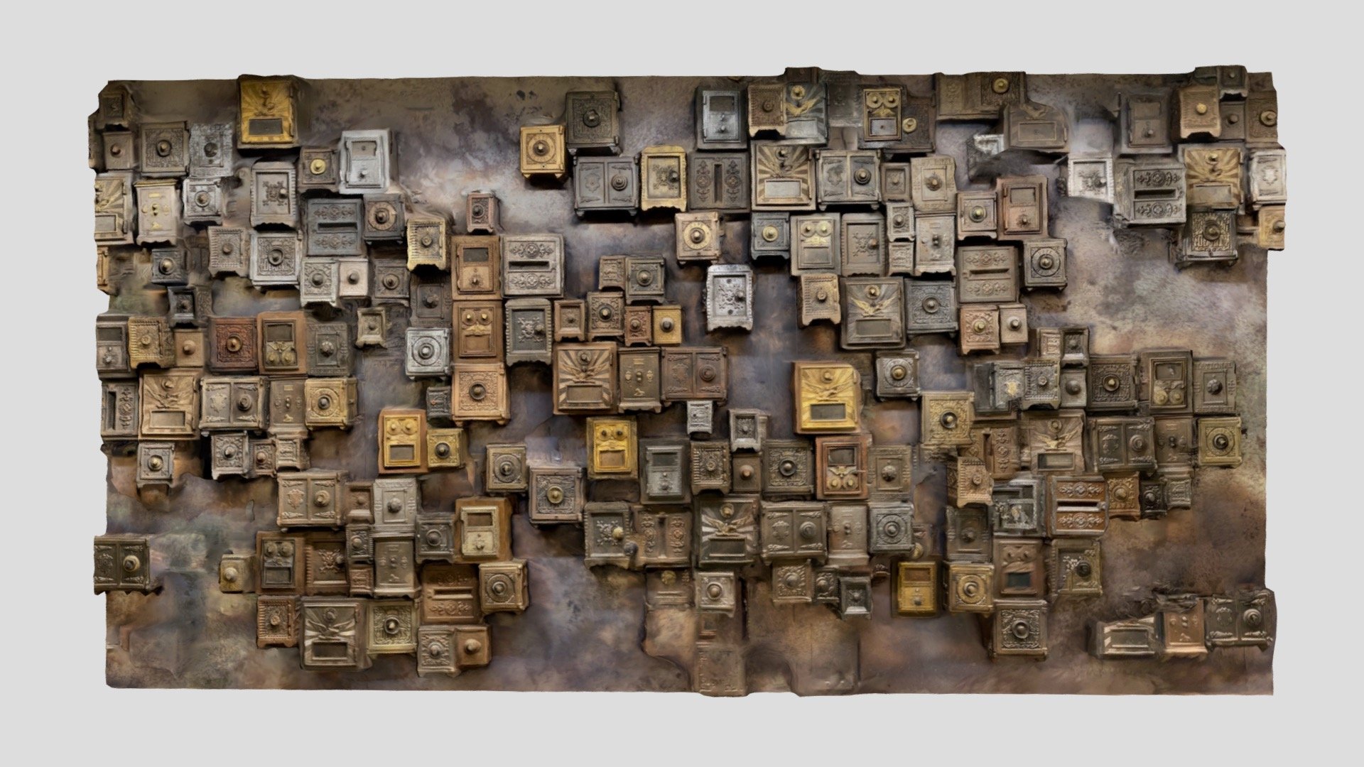 Day 045: Wall of Safes - Download Free 3D model by uttamg911 [507b540 ...