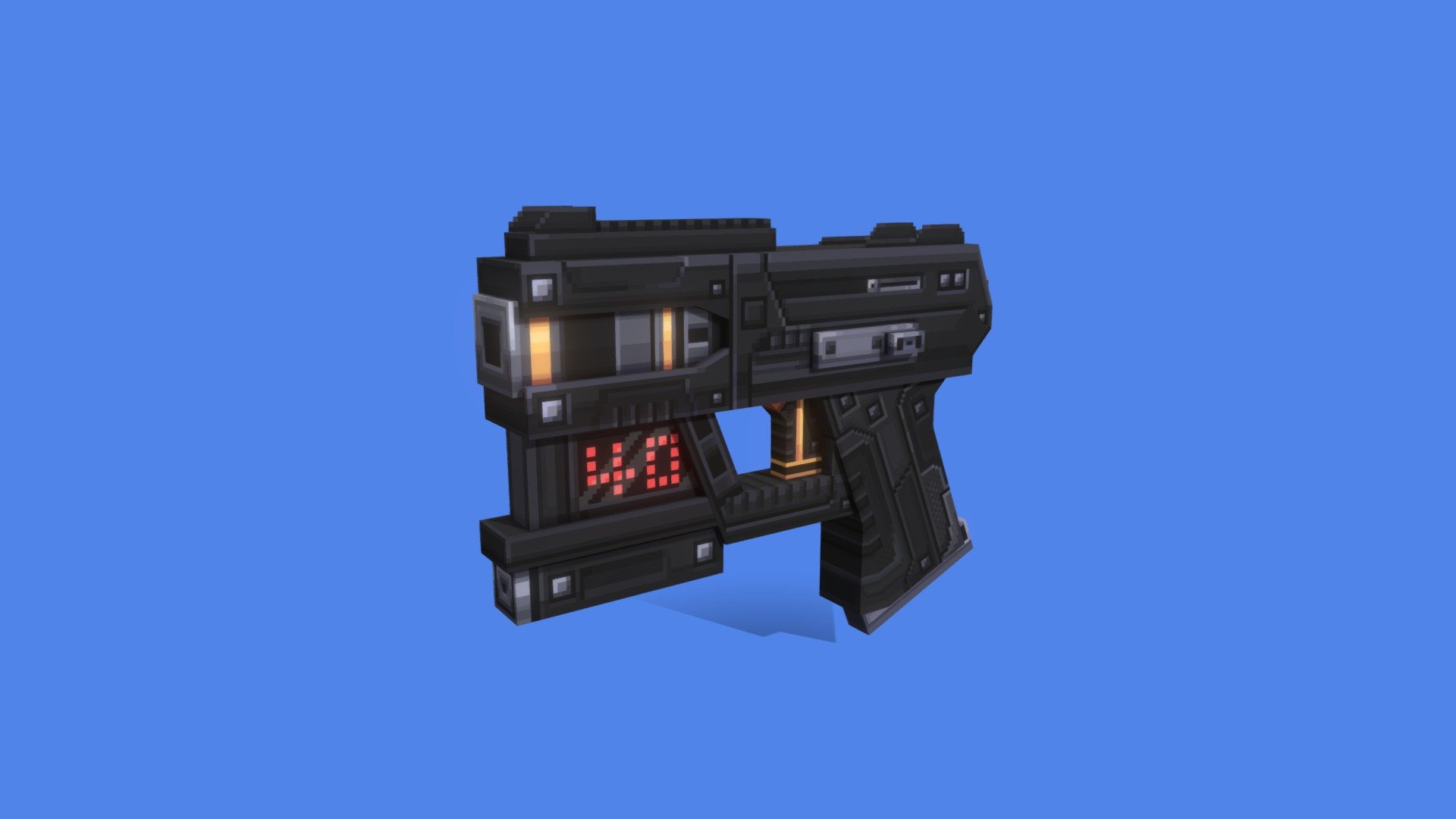 SF pistol - 3D model by SangUk (@sanguk0248) [507bdca] - Sketchfab