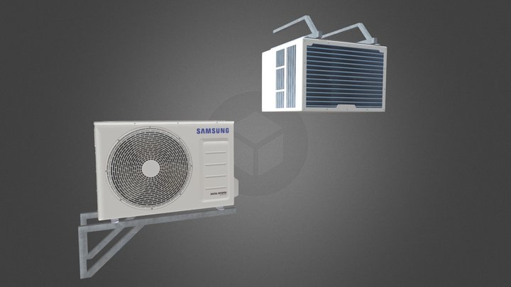Air-conditioner 3D models - Sketchfab