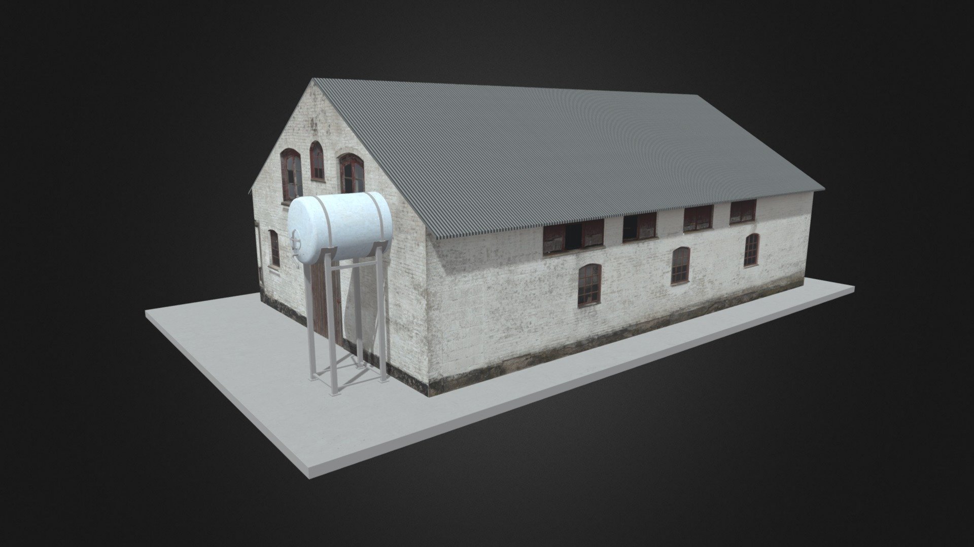 European Building 53 - 3D model by nuralam018 [507c856] - Sketchfab