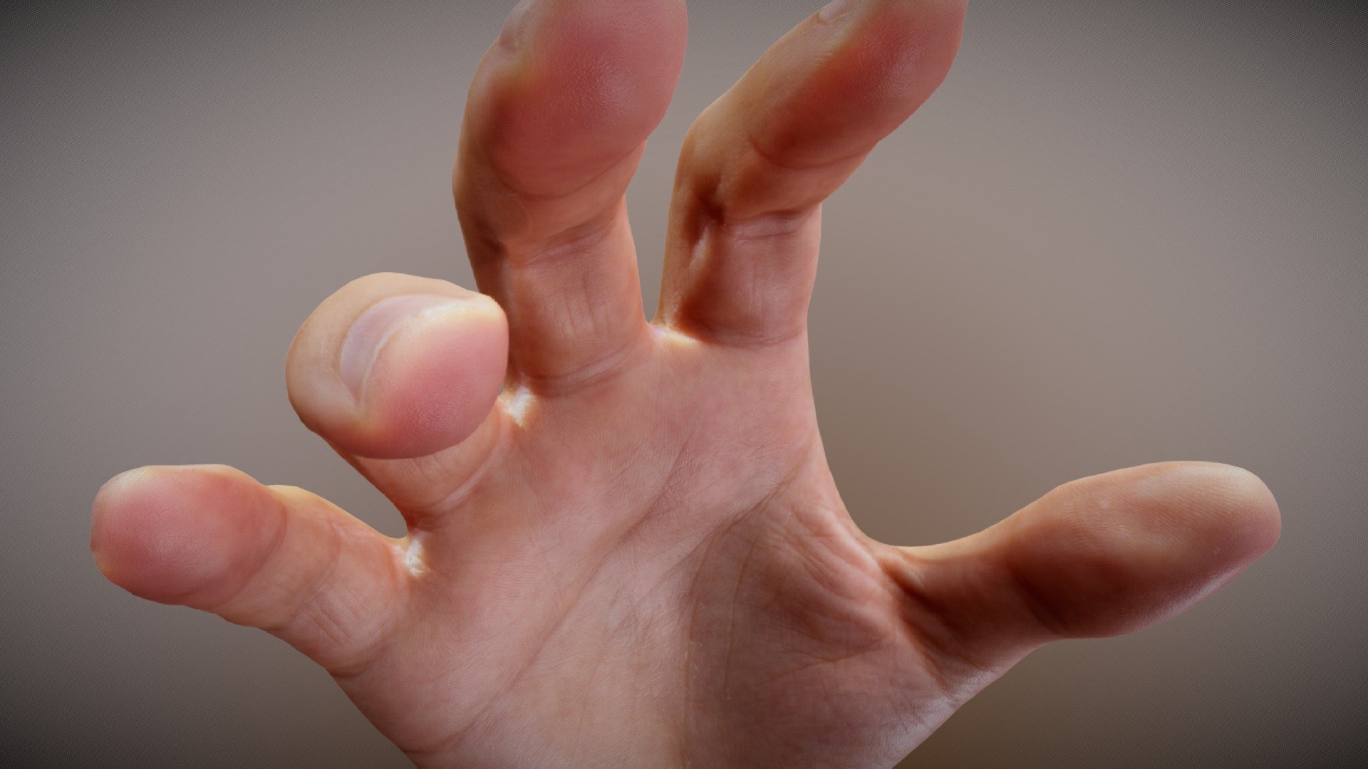 Hand scan for medical purposes - 3D model by CEDET-CIIRC-CVUT [507da58 ...