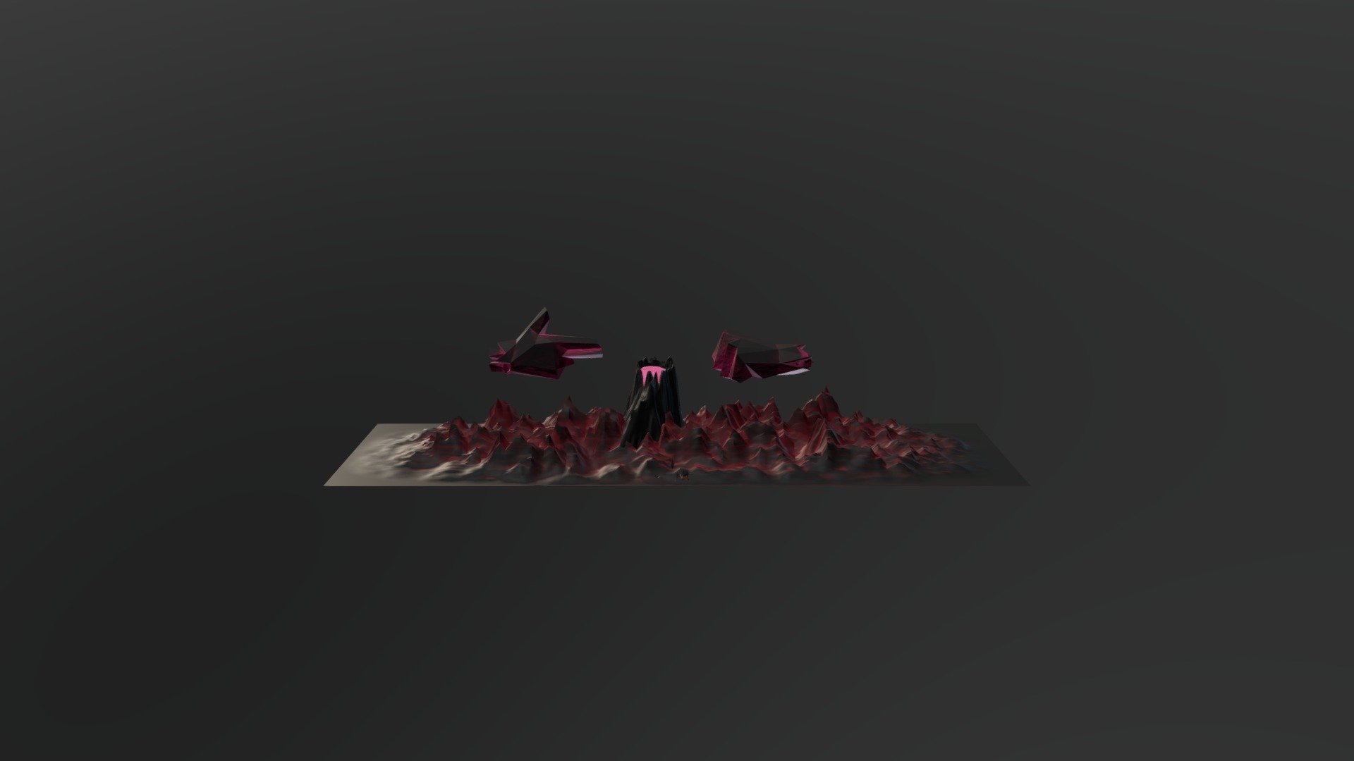 RTJ4D Remix Volcano - Download Free 3D model by Amolk (@Amolk880 ...