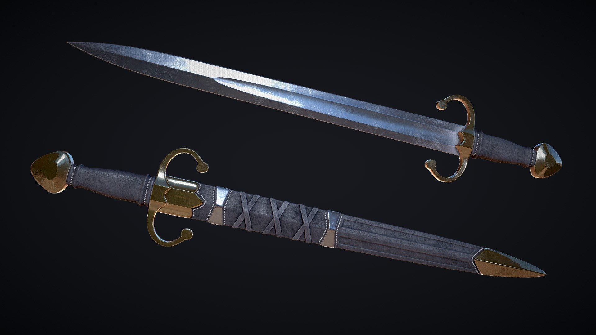 Spellsword - 3D model by Billyro [50812df] - Sketchfab