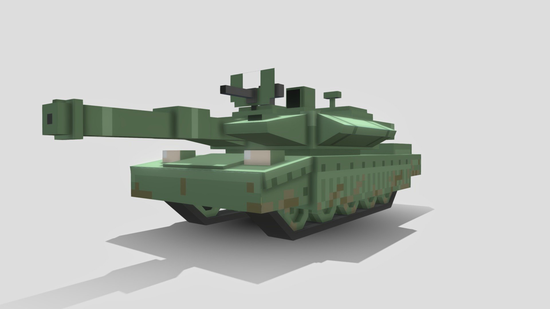 M1A5 Blockbench w/anim - 3D model by CameronMT [508295d] - Sketchfab