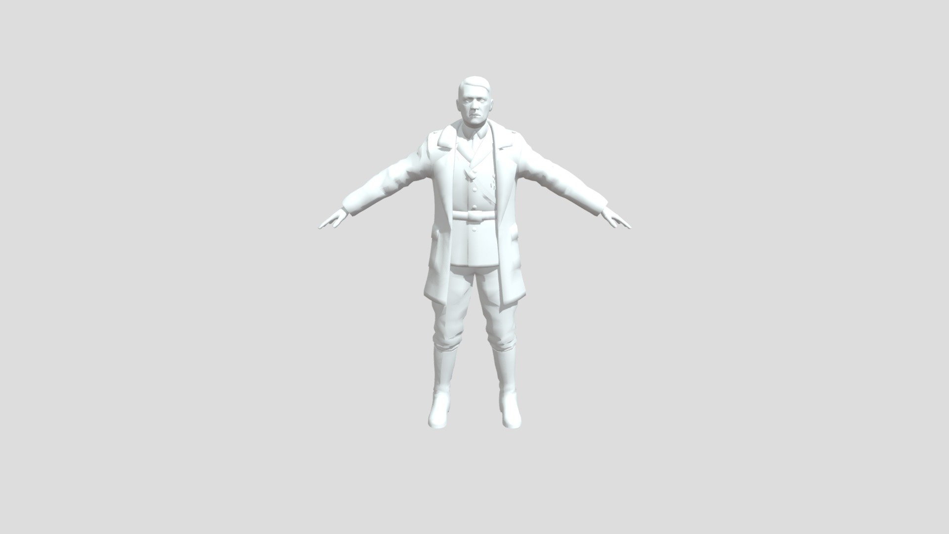 Hitler (Mixamo Rig) - Download Free 3D model by thejakeburton [5083ab5 ...
