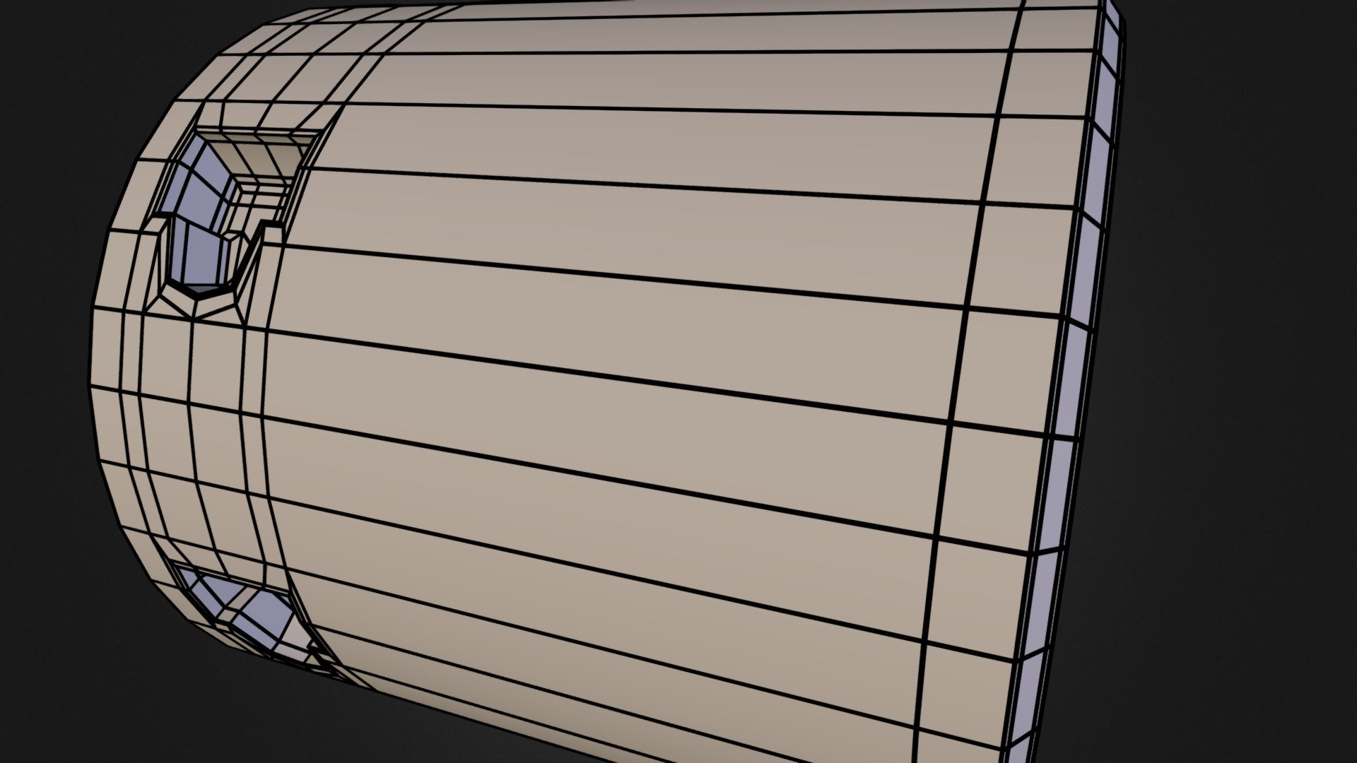 cylinder for wireframe - 3D model by Euan Mitchell (@tigg) [5083baa ...