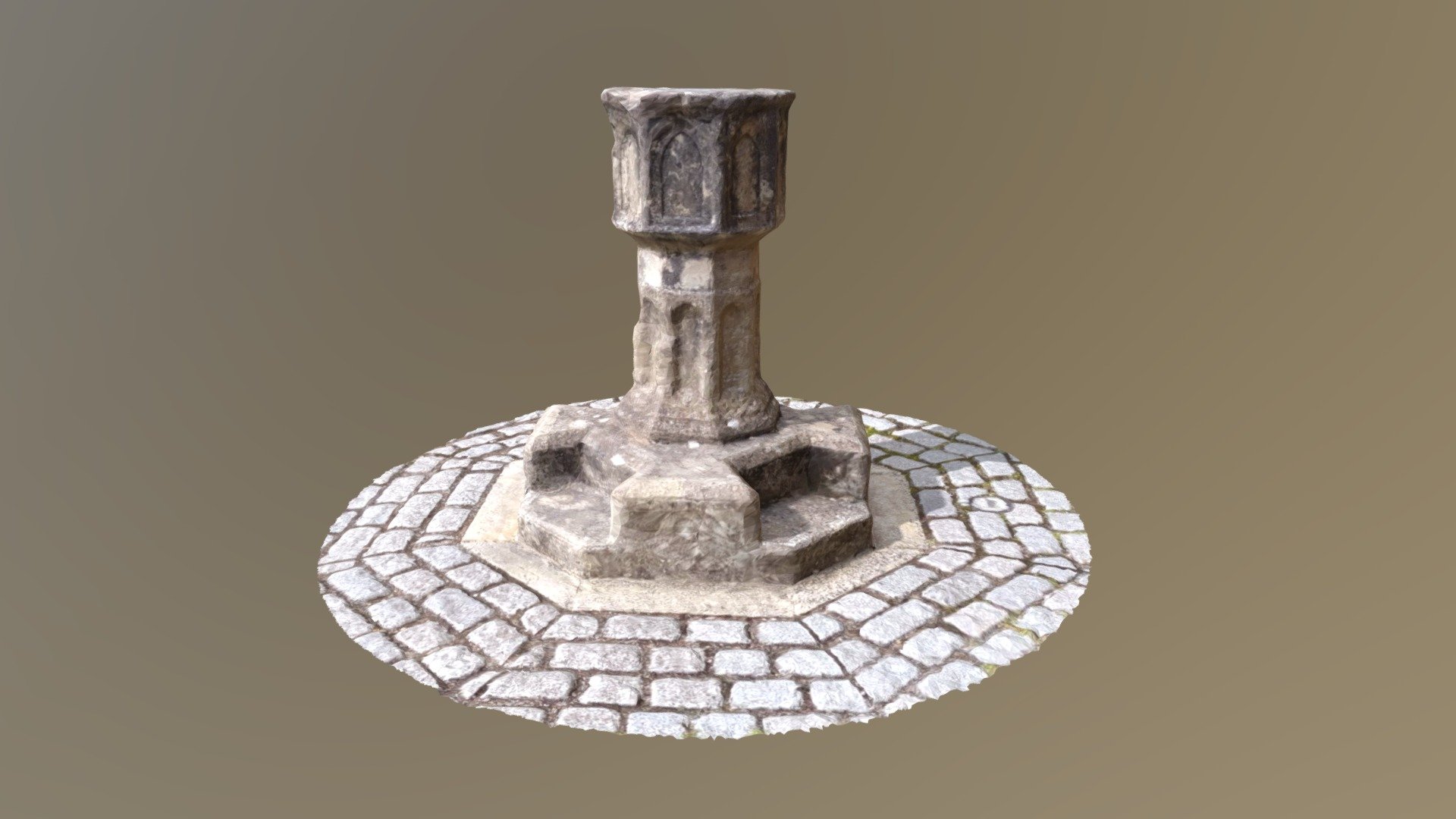 Singleton Abbey Sundial - Swansea University - 3D model by Steve ...