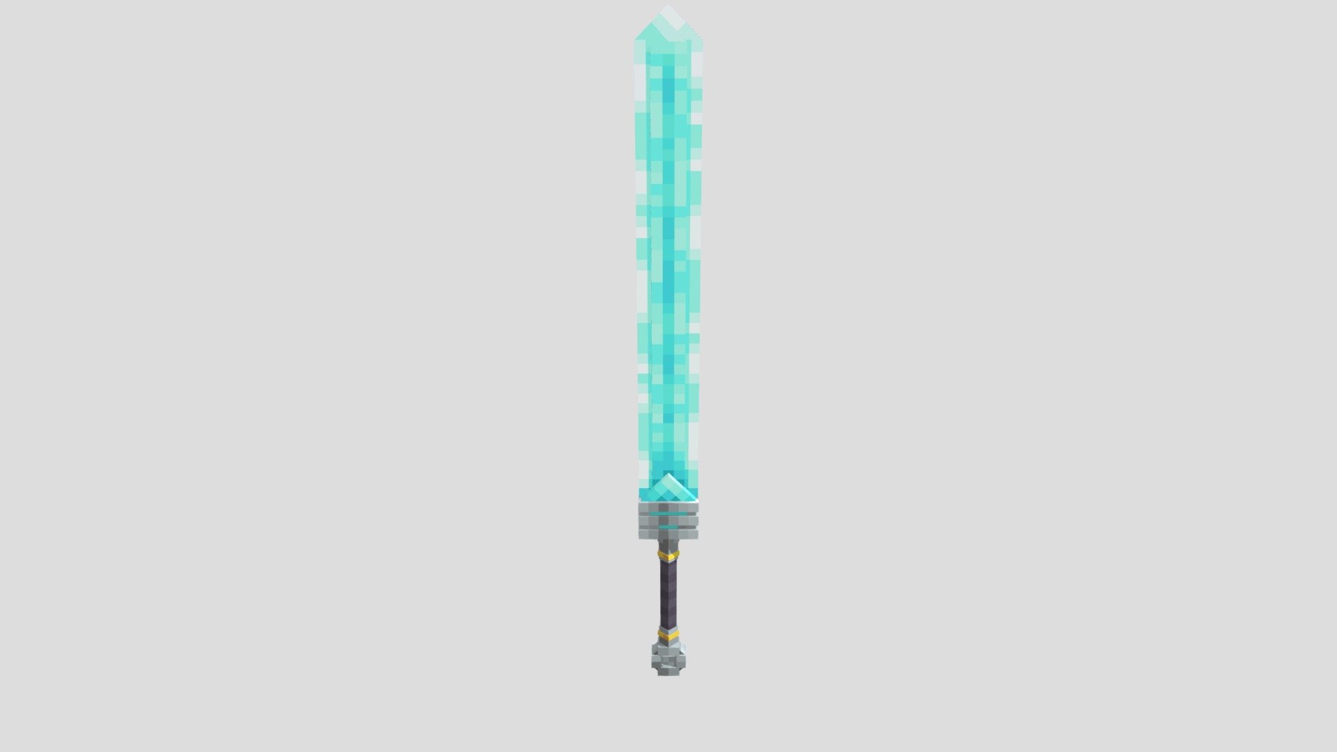 Diamond_Sword - 3D model by pixelboom [5086c2d] - Sketchfab