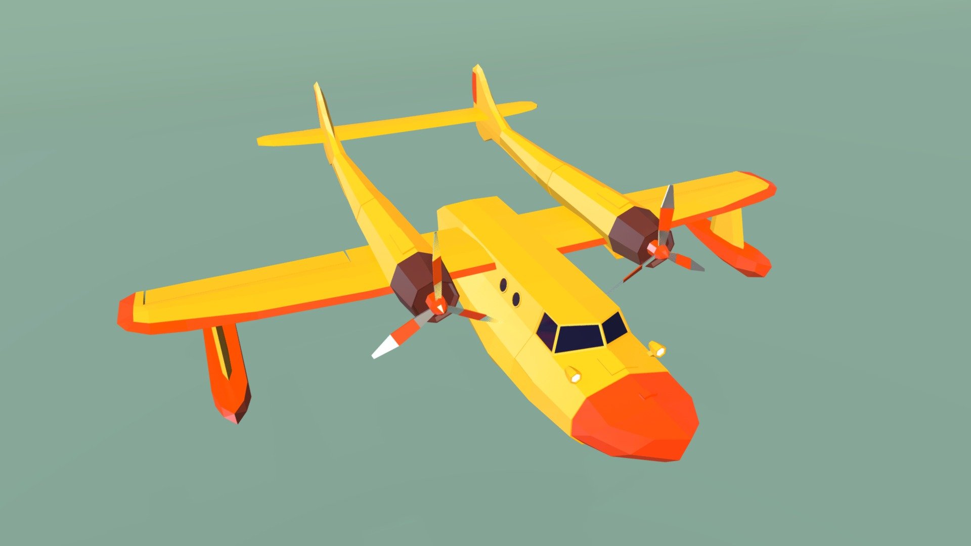 SeaPlane - Download Free 3D model by VictoryLuode [508765c] - Sketchfab