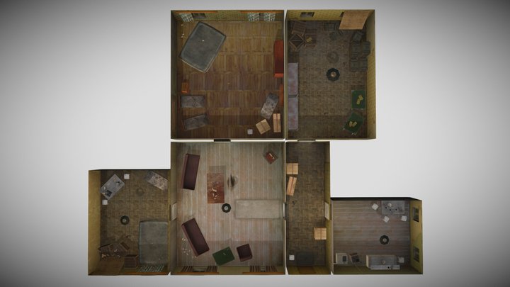 Gang_interior 3D models - Sketchfab