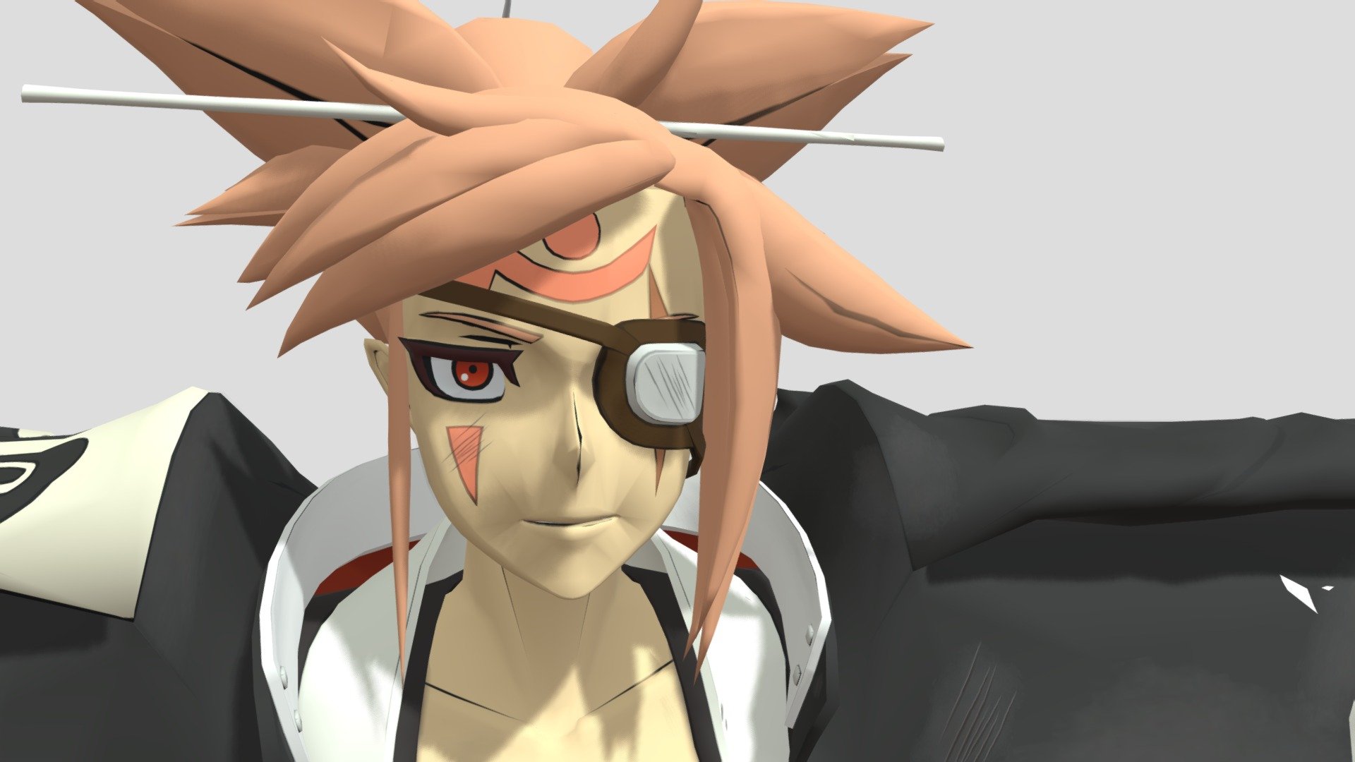 Baiken Guilty Gear - Download Free 3D model by 20062020year [508b6d9 ...