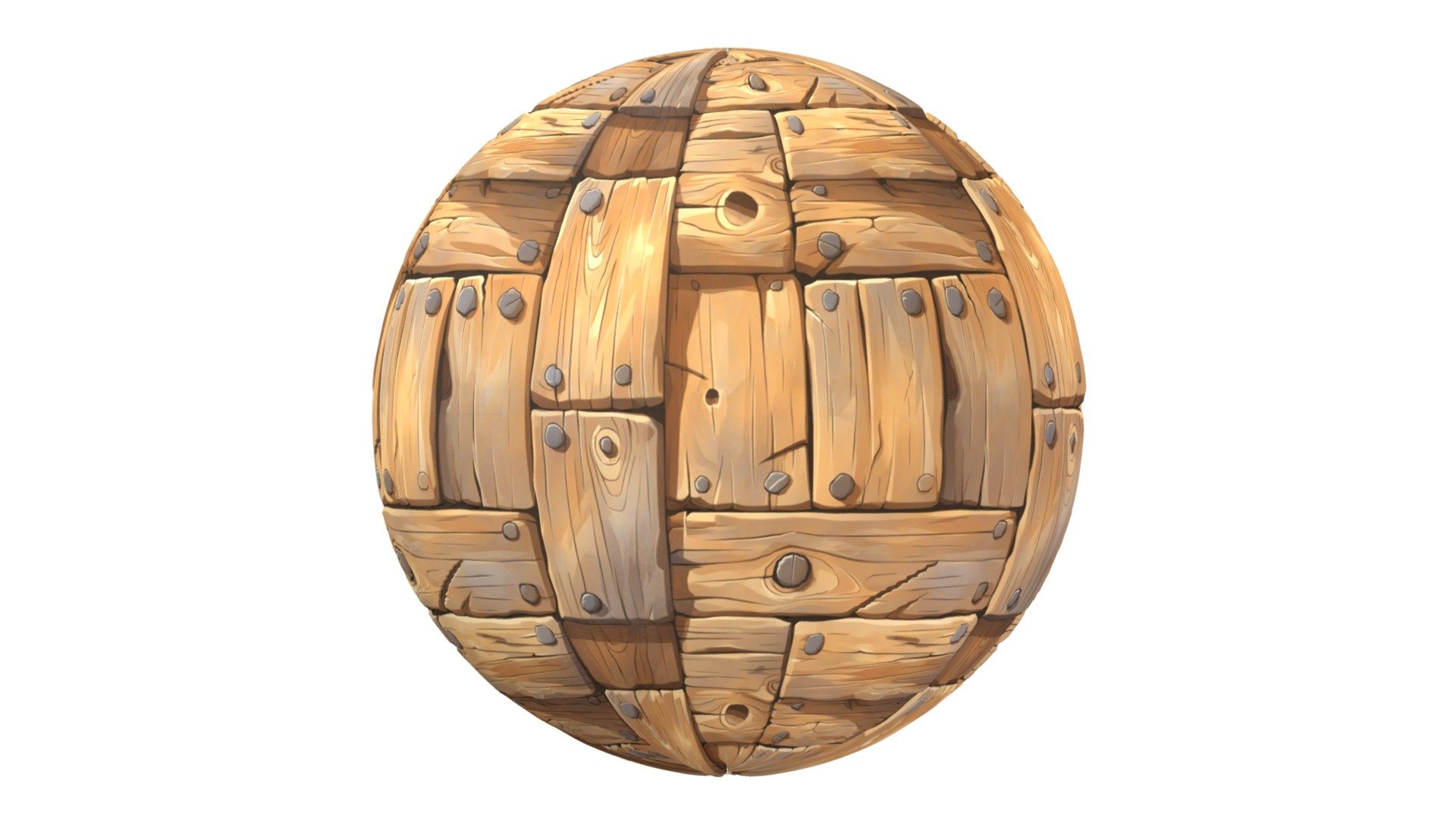 Stylized Wood Seamless Texture - Buy Royalty Free 3D model by zames1992 ...