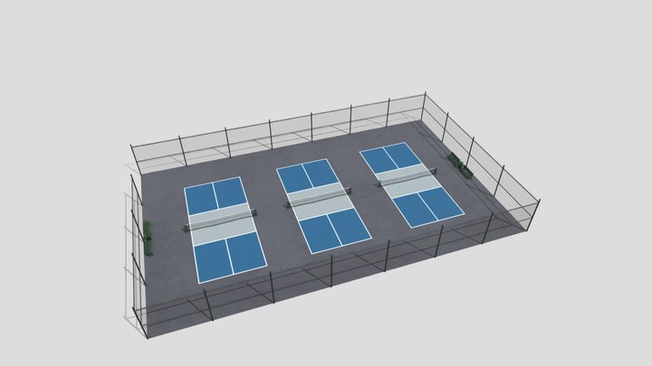 Pickleball 3D models - Sketchfab