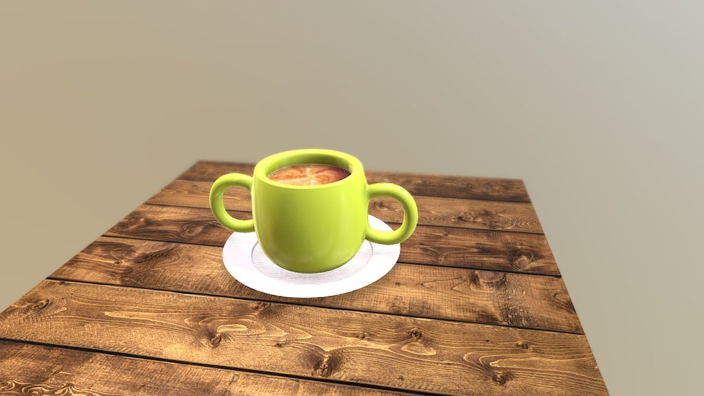 Winter Mug - 3D model by tonyjiang [508bbe5] - Sketchfab