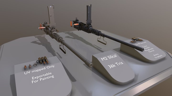 50cal 3D models - Sketchfab
