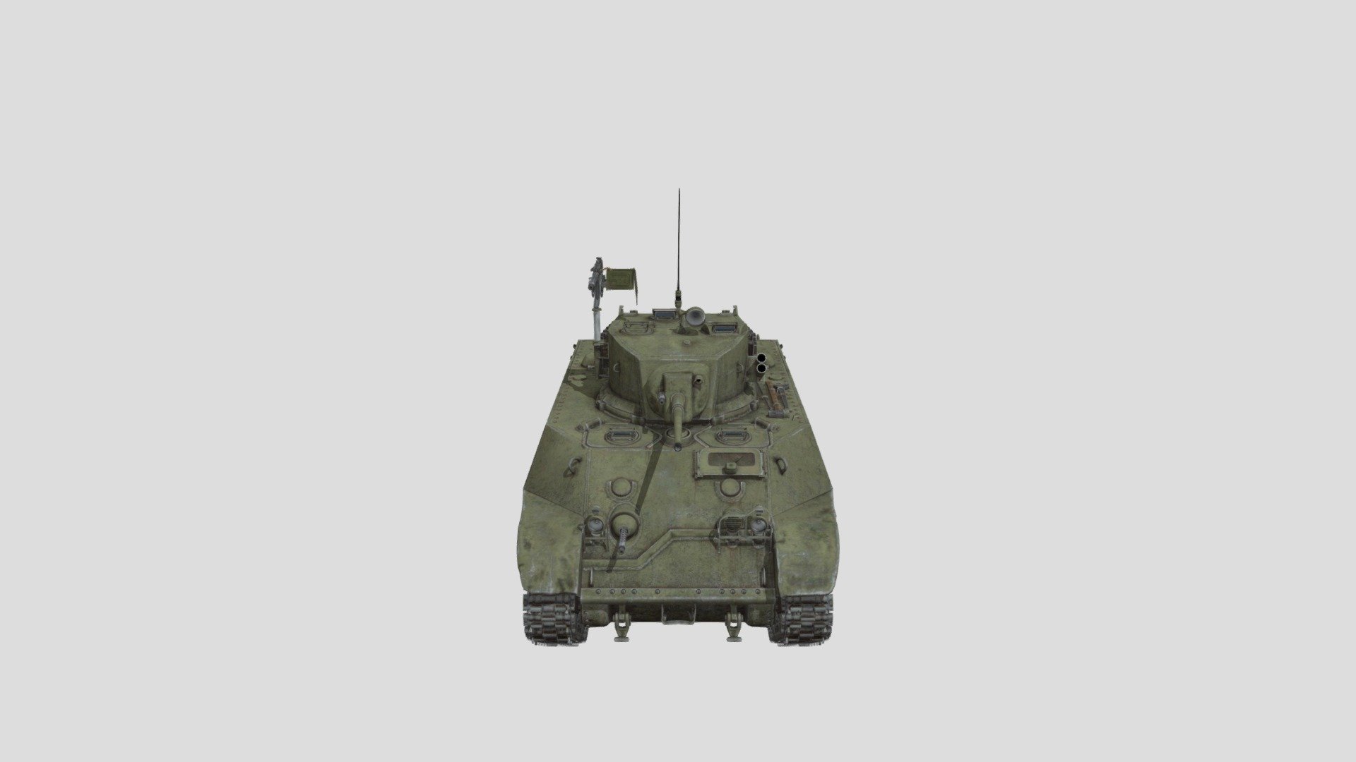 Light Tank M3A3 Stuart CN (War Thunder) - Download Free 3D model by ...