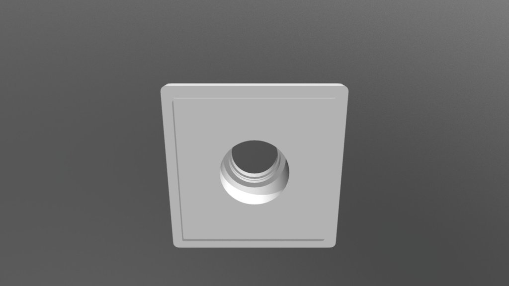 VS1 Встраиваемый гипсовый светильник - Download Free 3D model by Promin ...
