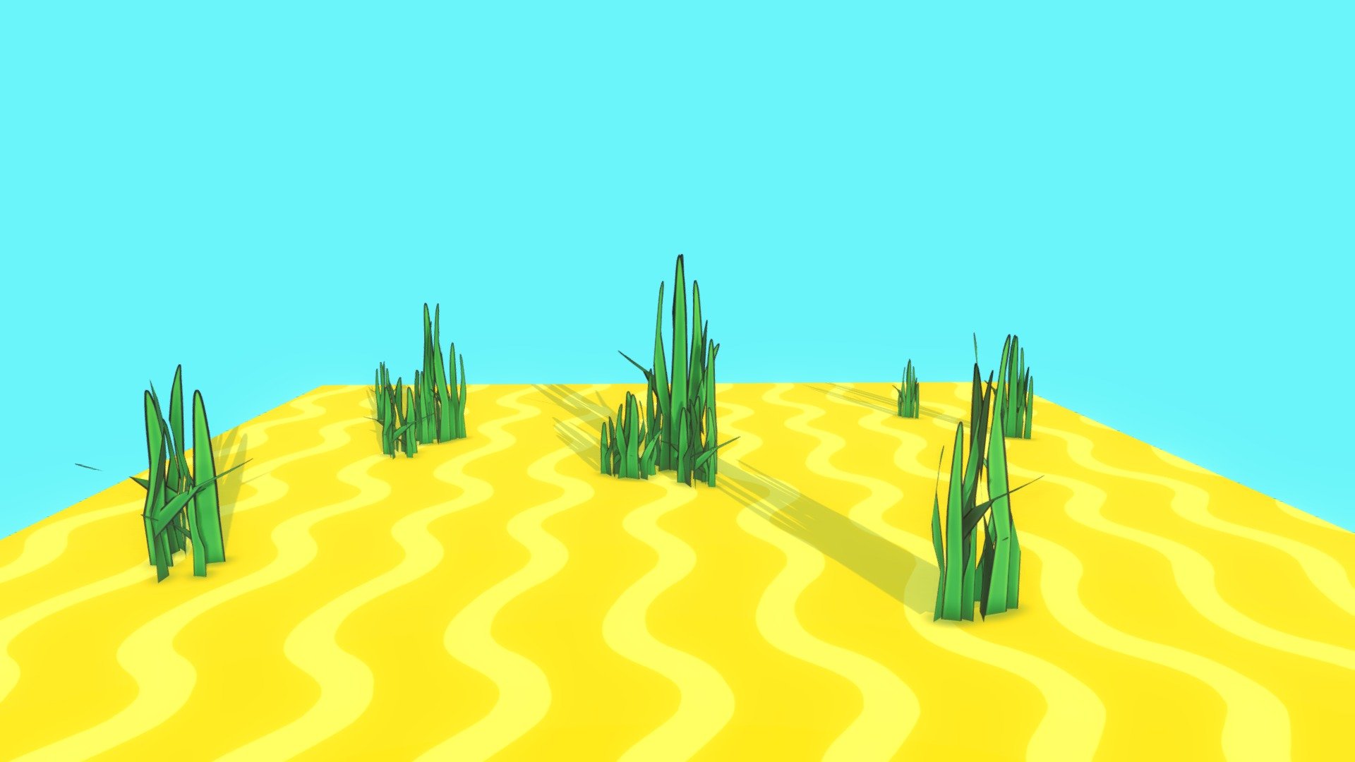 grass desert test - 3D model by fizznathan [508e1cb] - Sketchfab