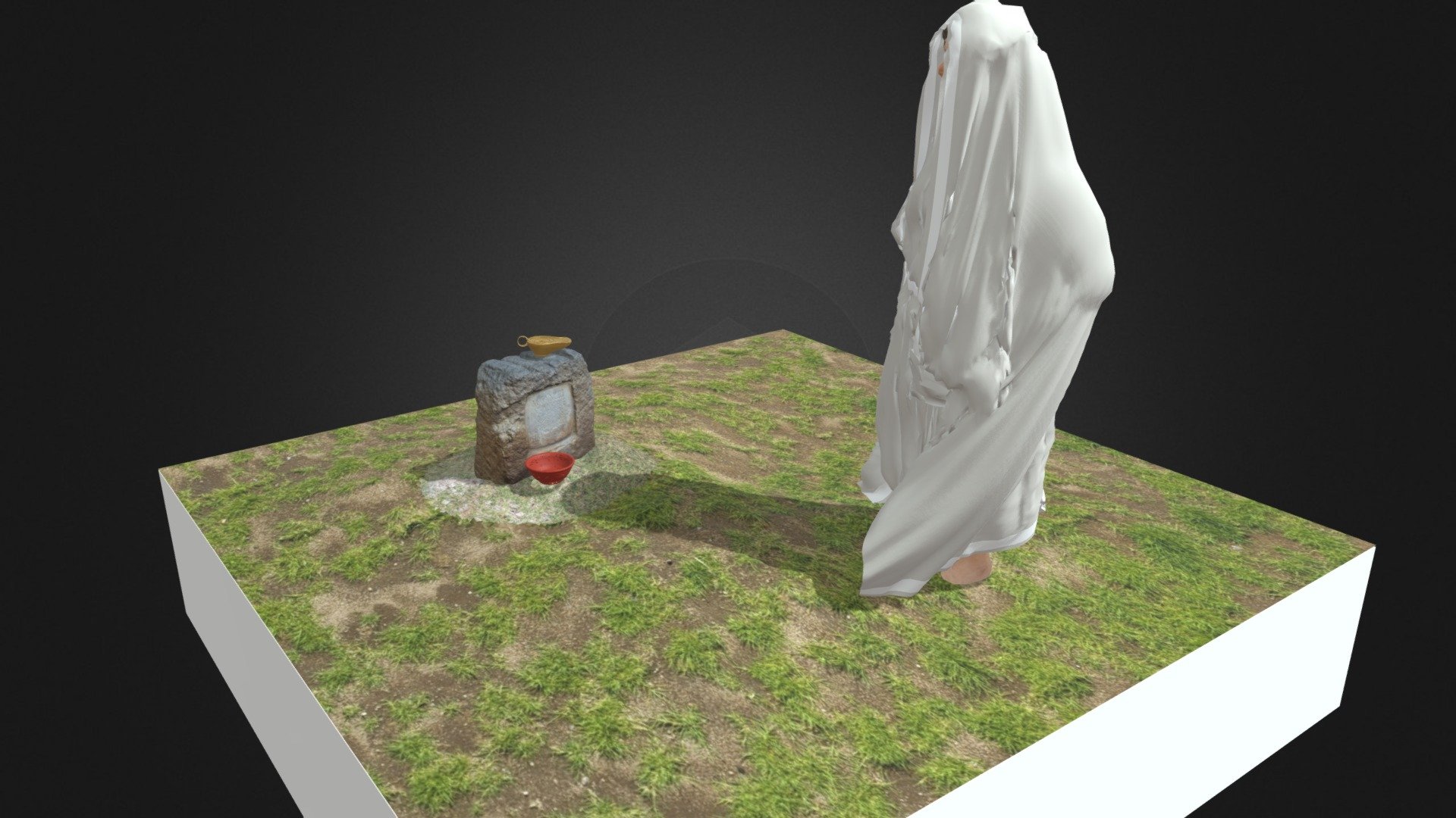 Cadiz lápida diorama - 3D model by arkeotexturas [508ec3c] - Sketchfab