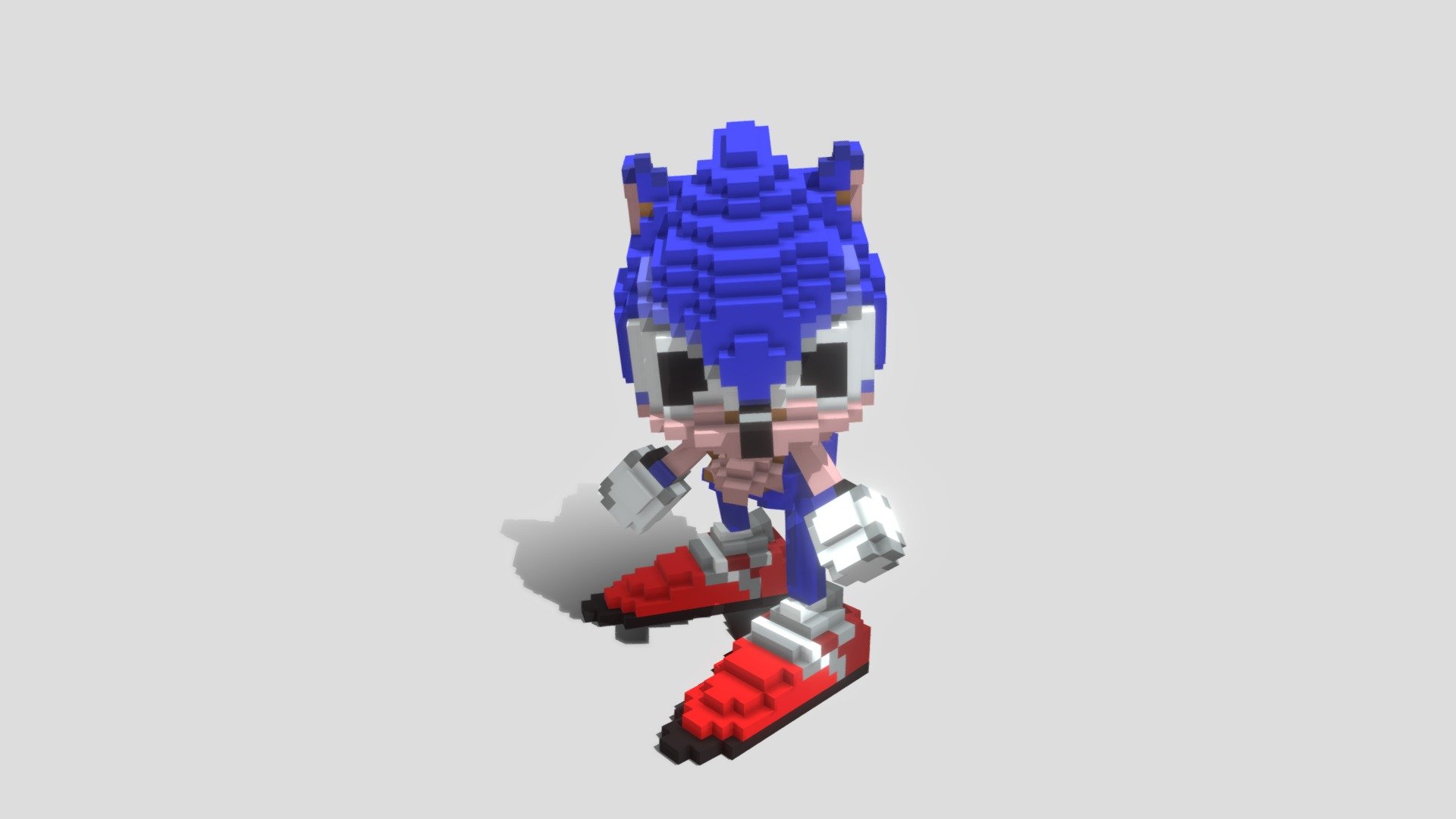 VoxelSonic_1.8 - Download Free 3D model by newglitchking [508f09d ...