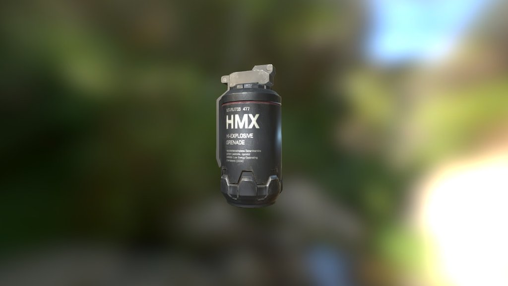Hi-Explosive - 3D model by mmg007 [508f7ec] - Sketchfab