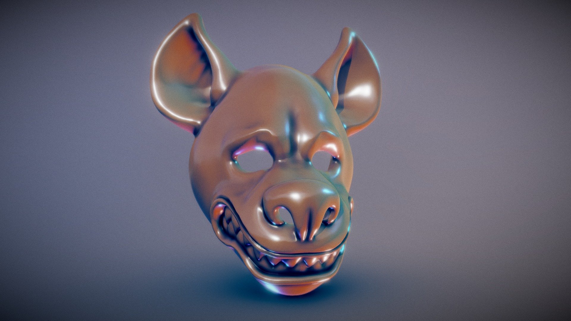 Hiena Haloween Mask - Buy Royalty Free 3D model by blocula [508fbfc ...