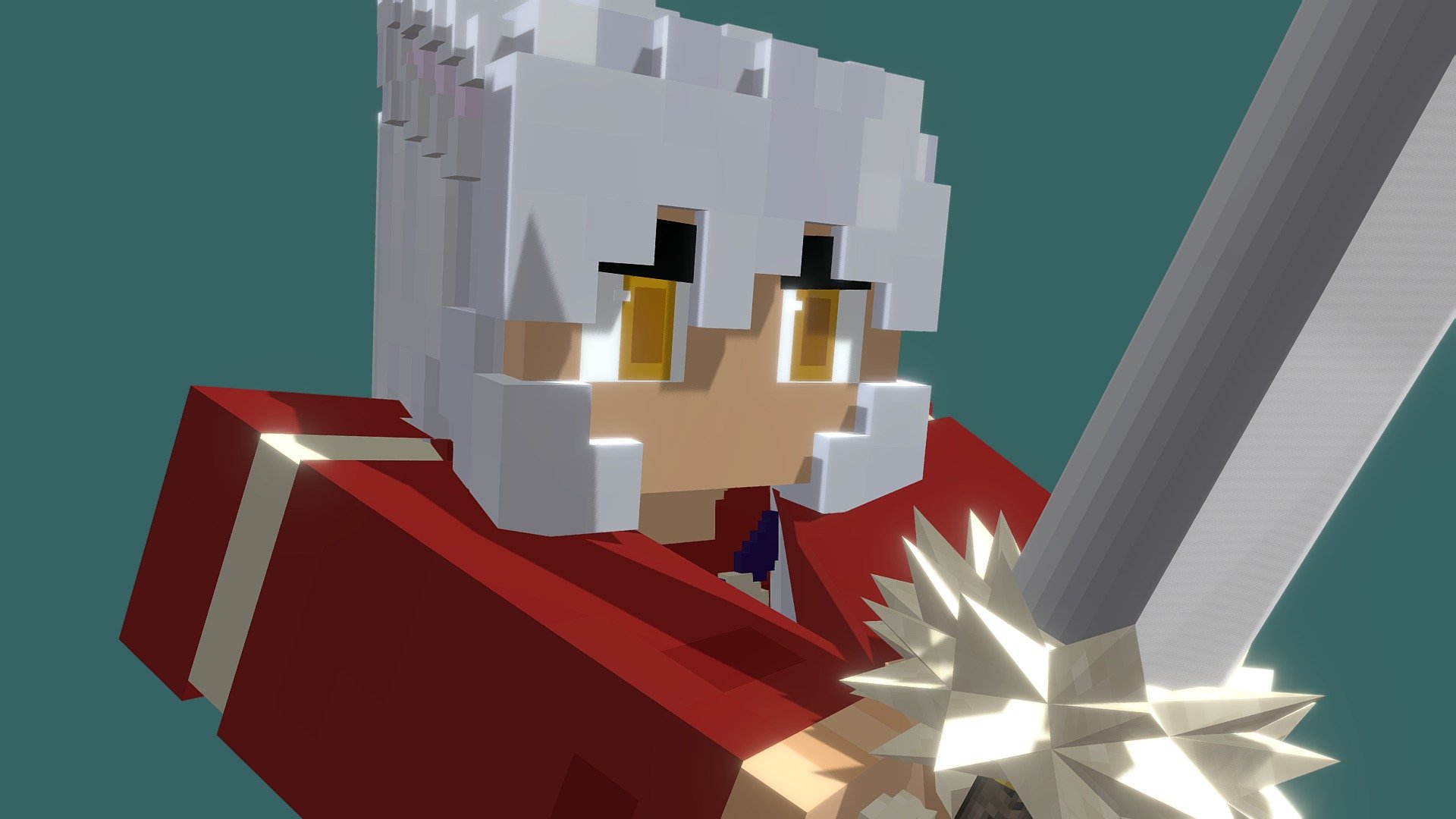 Inuyasha - Download Free 3D model by D Flog Flag (@D_Flog_Flag ...