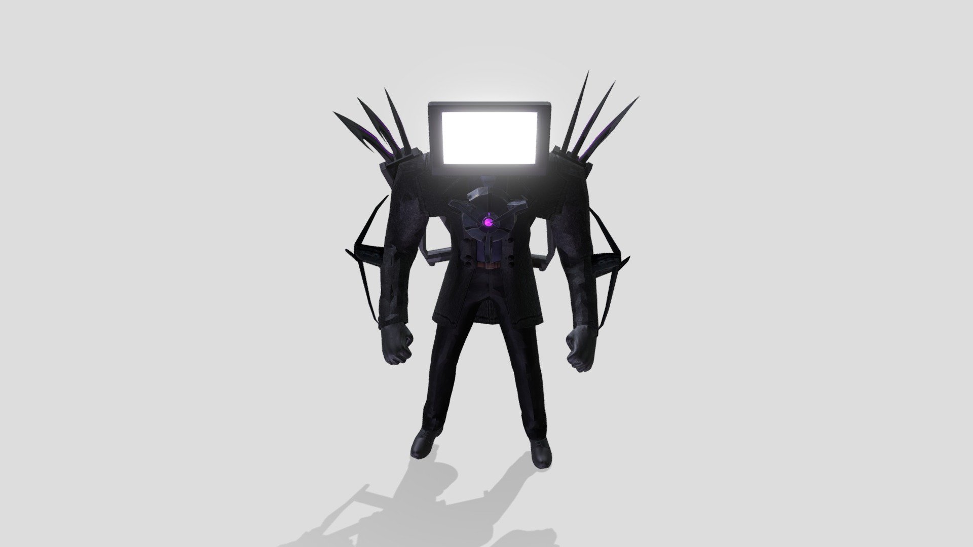 Titan tv man - 3D model by Zarrio the scientist (@azarrio95) [50903ea ...