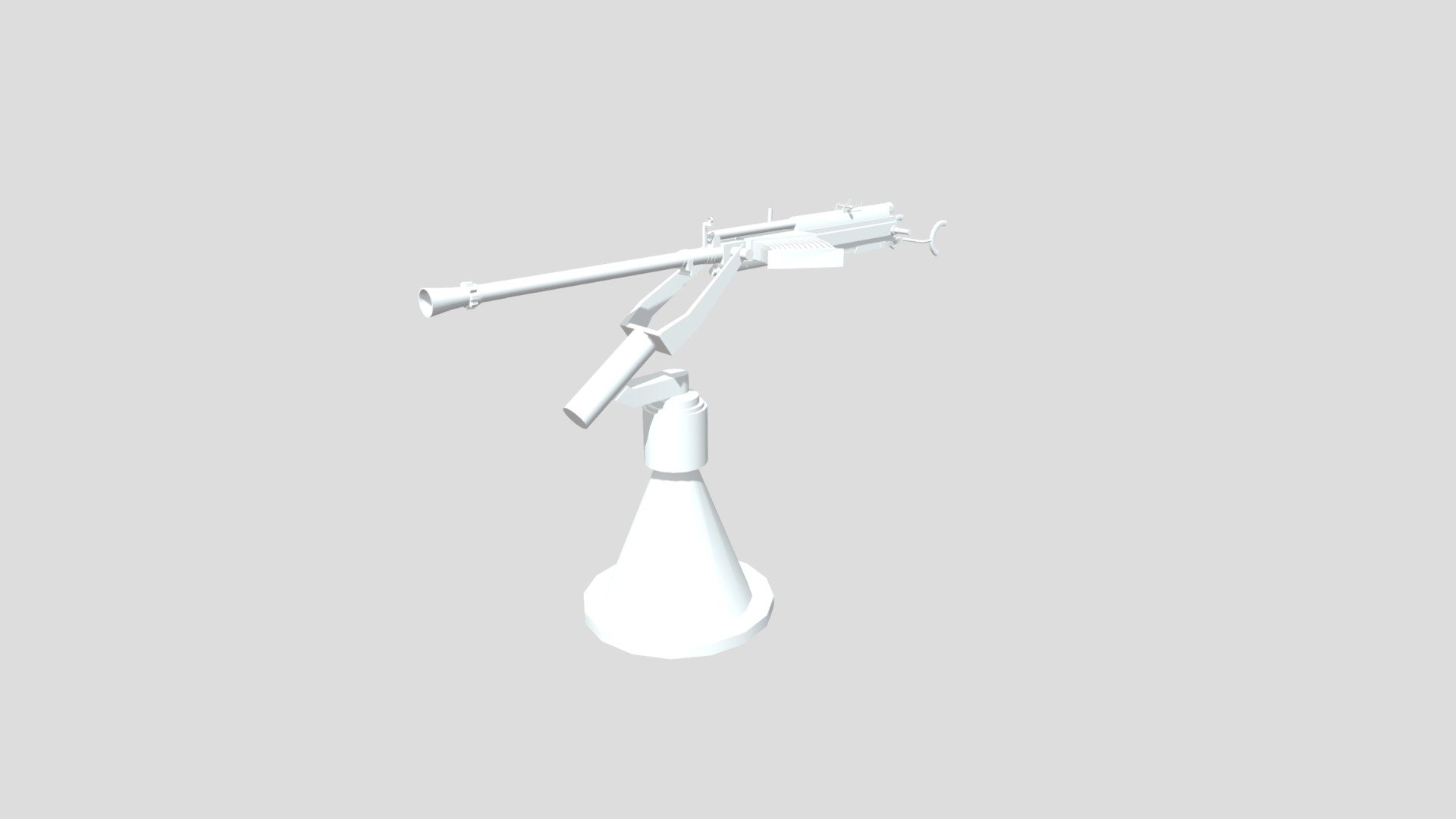 Canon_Flak_WW2 - 3D model by Popoki_Art [509057e] - Sketchfab