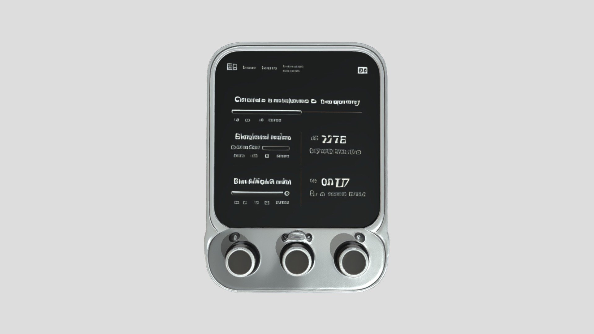 futuristic touchscreen device - 3D model by mycraveconsultancy [5091a84 ...