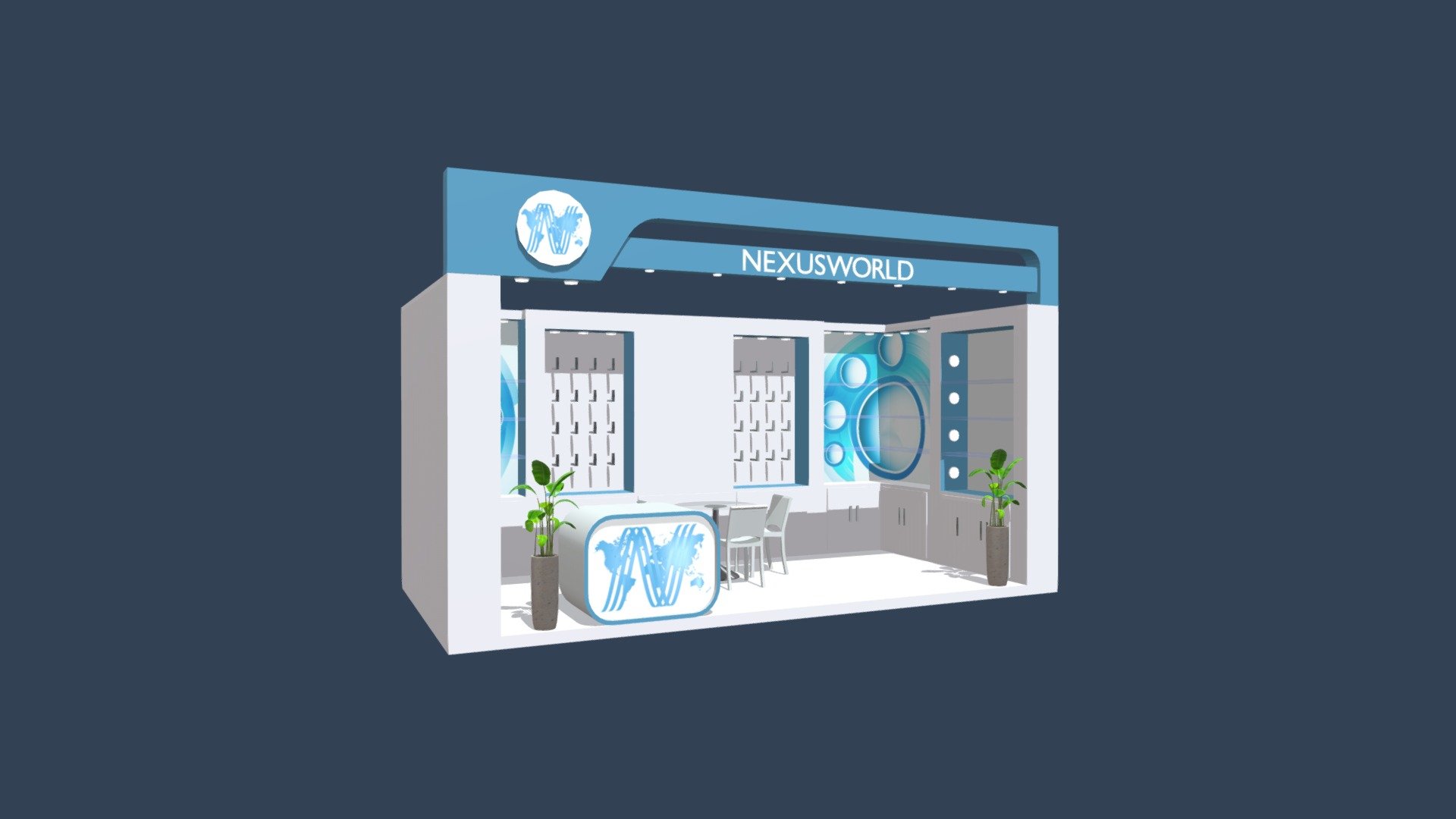 Booth-2 - 3D model by DjArun [50920d7] - Sketchfab