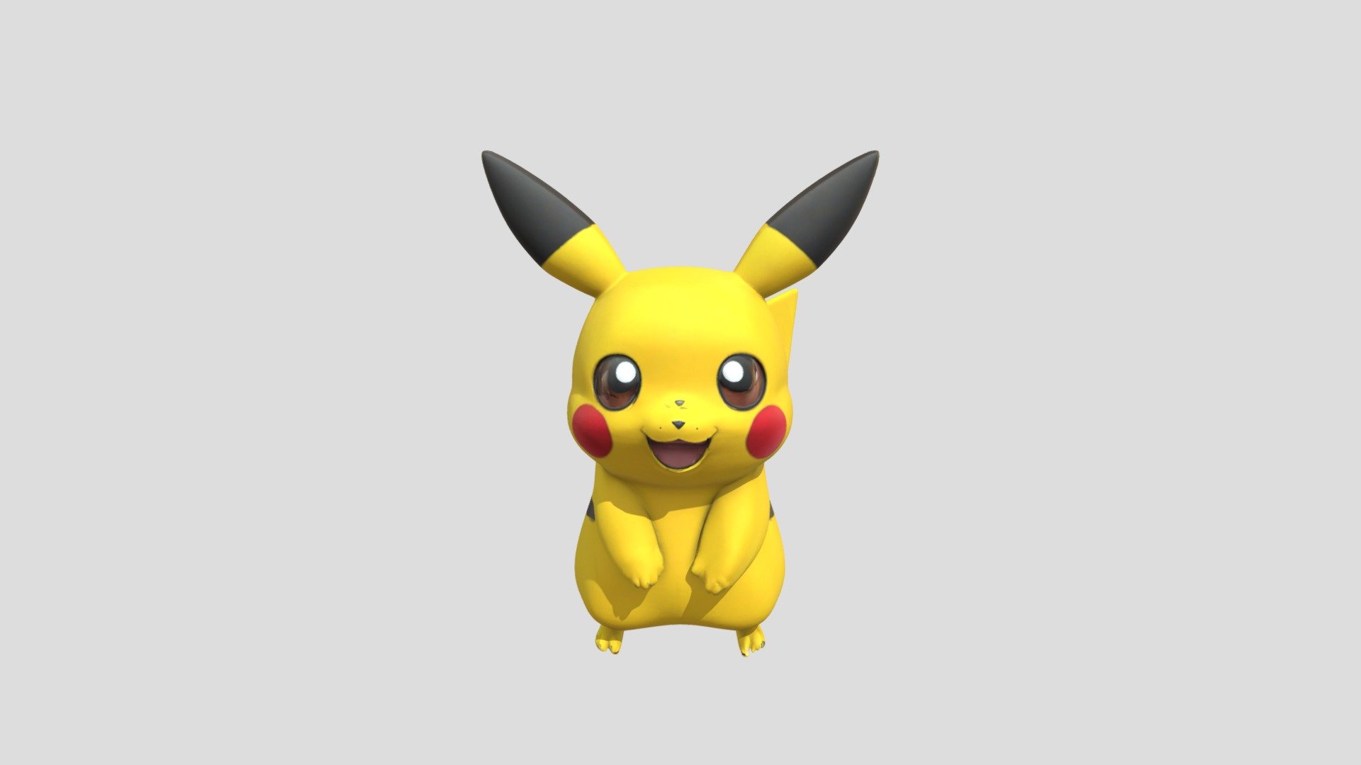 Pikachu - Download Free 3D model by emrekama714 [5092a80] - Sketchfab