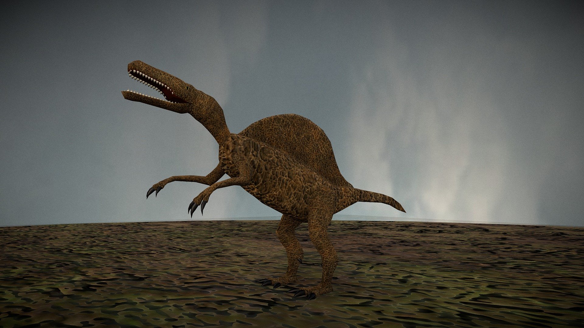 Animated Spinosaurus - Download Free 3D model by Yanez Designs (@Yanez ...