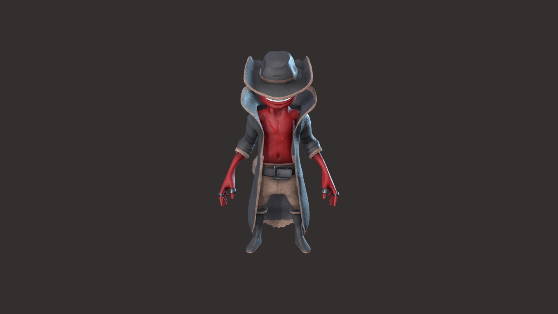 Greed the Imp - 3D model by Missclicked (@tweekismic) [5093fca] - Sketchfab