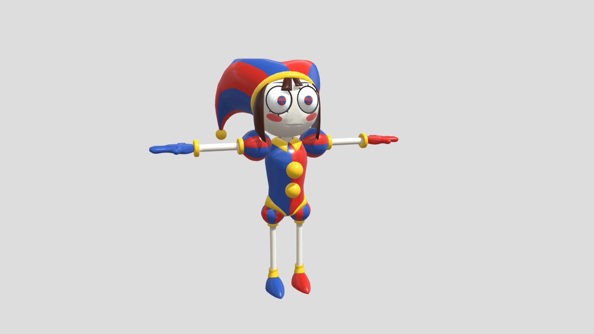 Pomni - Download Free 3D model by RoxanneTheArtist945 ...