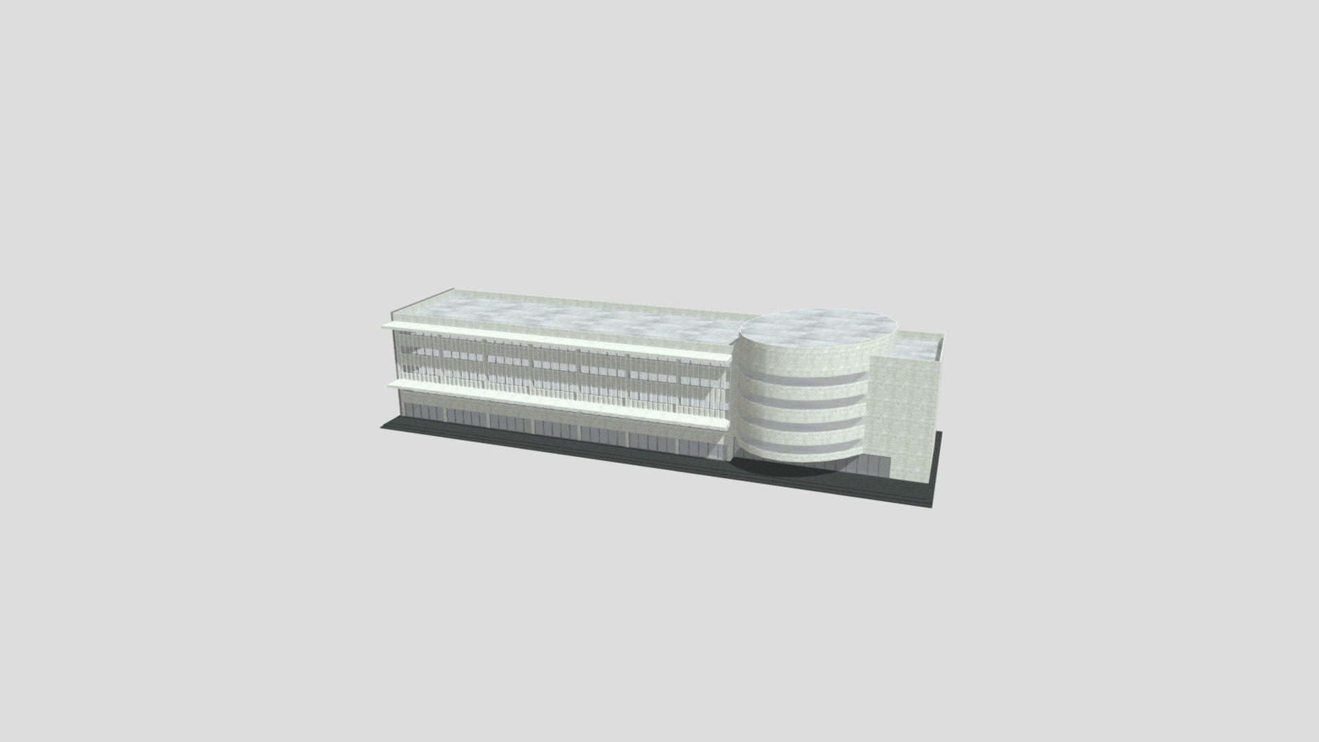 Perpus UGM - Download Free 3D model by davidgultom29 [50963b9] - Sketchfab