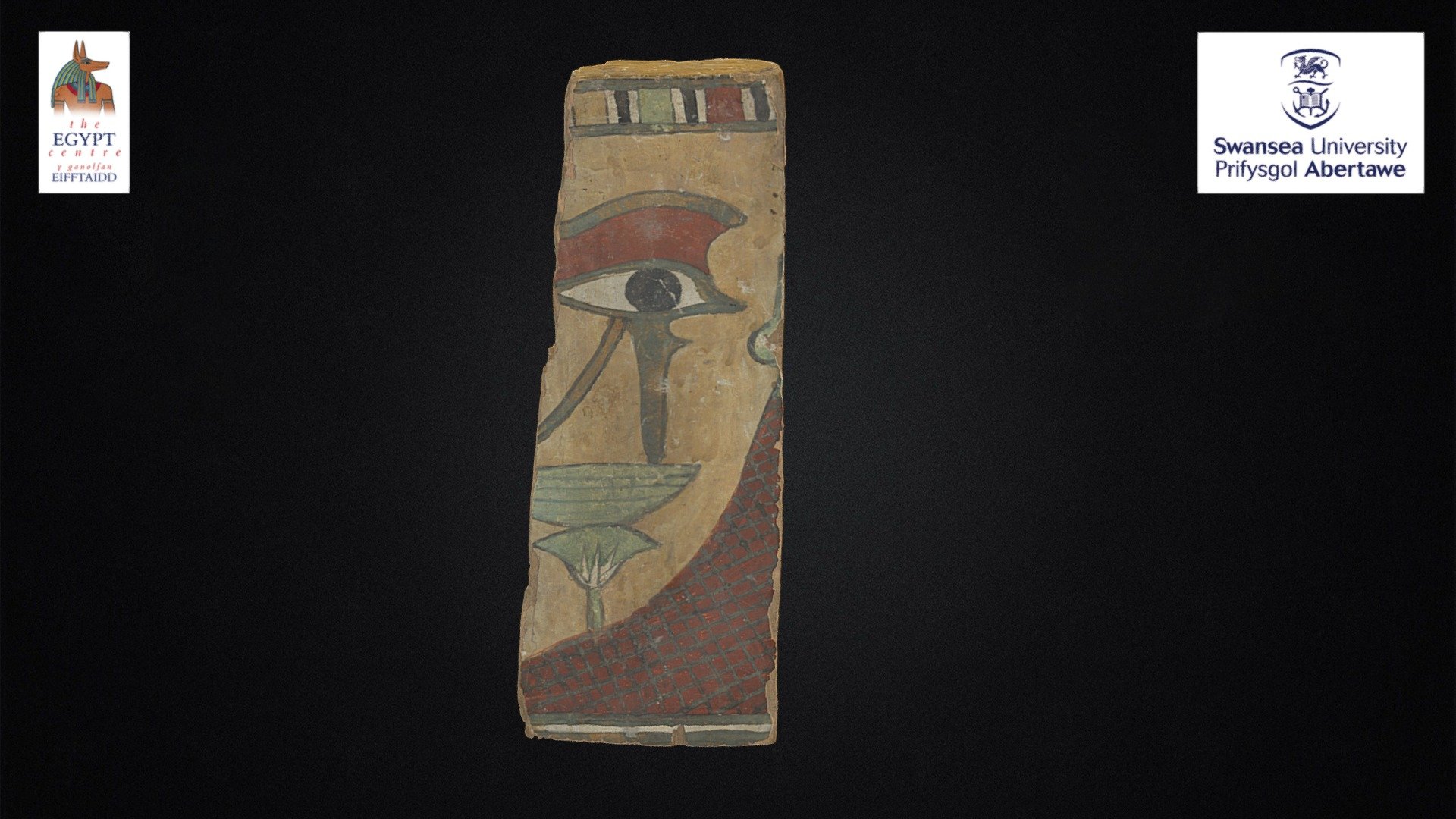 Coffin Fragment (W1040) - Download Free 3D model by The Egypt Centre ...